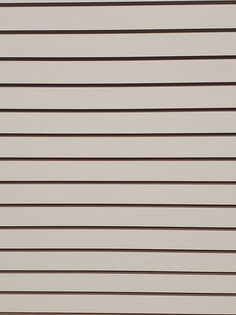 Almond - Solid Color Value Priced Slatwall – Impact Wall Brands
