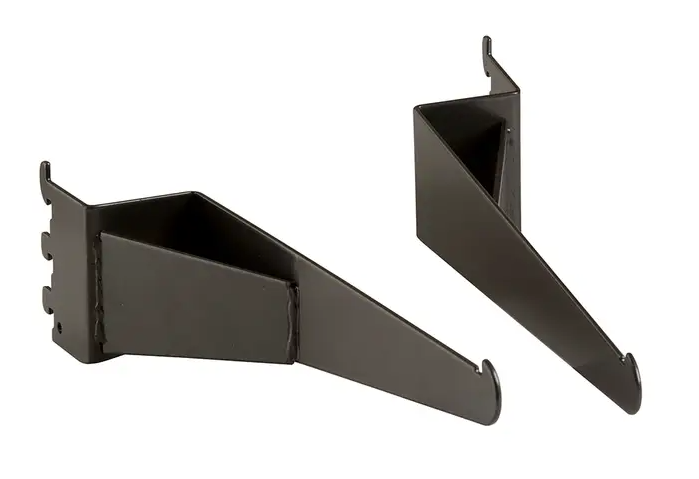 Pipe Outrigger Shelving Brackets (2 Sets of 2 Brackets) – Impact Wall ...